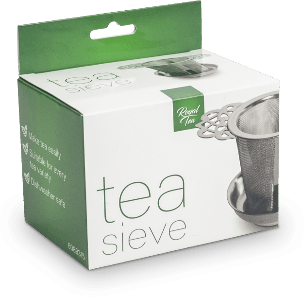 Decorative tea sieve